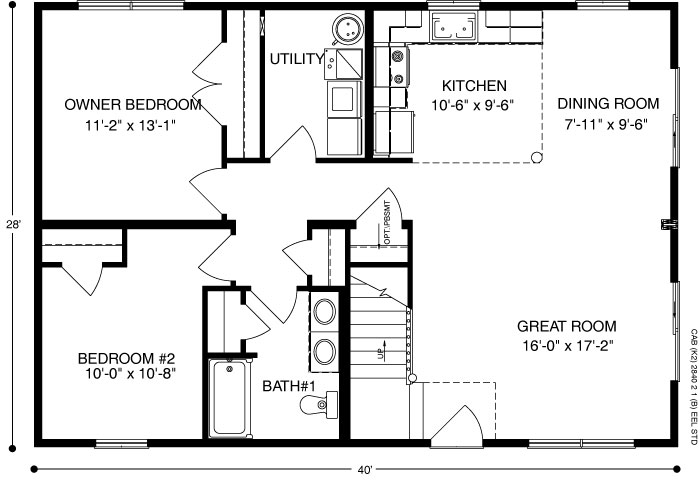 Cabin C | Saratoga Modular Homes